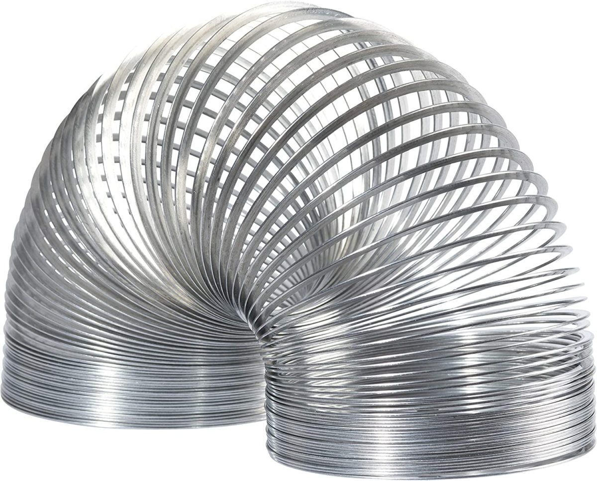 Original Metal Slinky Desk Toy - 2.75 inch - Deskmates